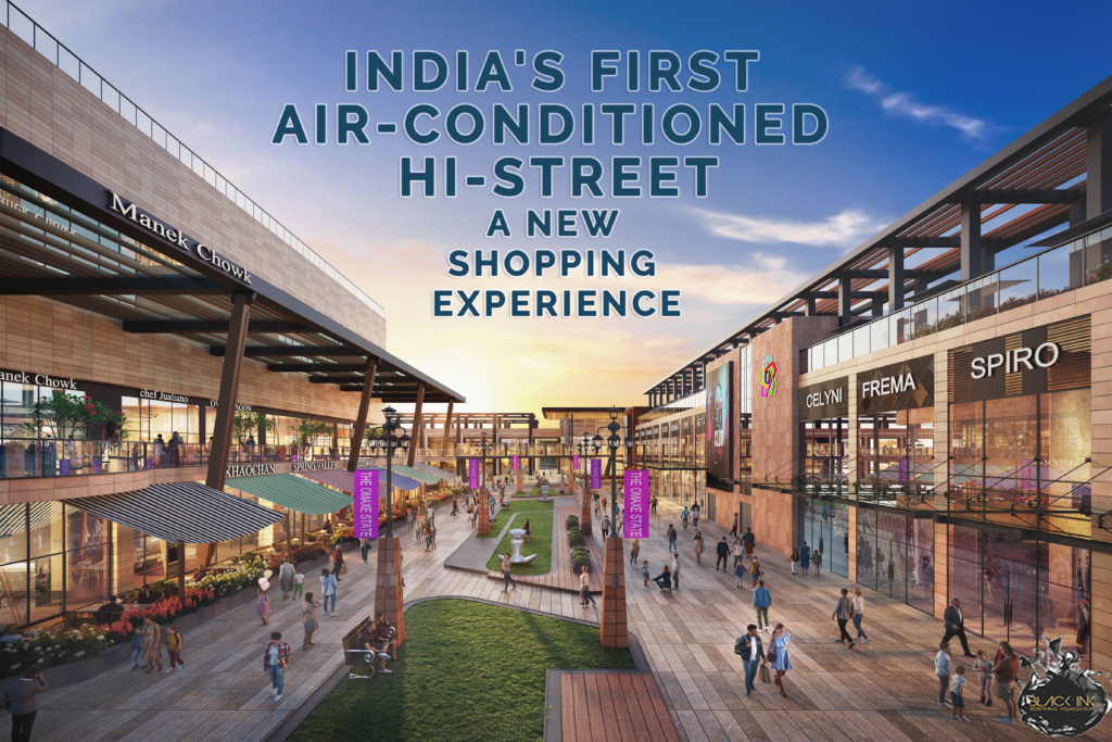 India's First Air-conditioned Hi-Street: A New Shopping Experience - Omaxe